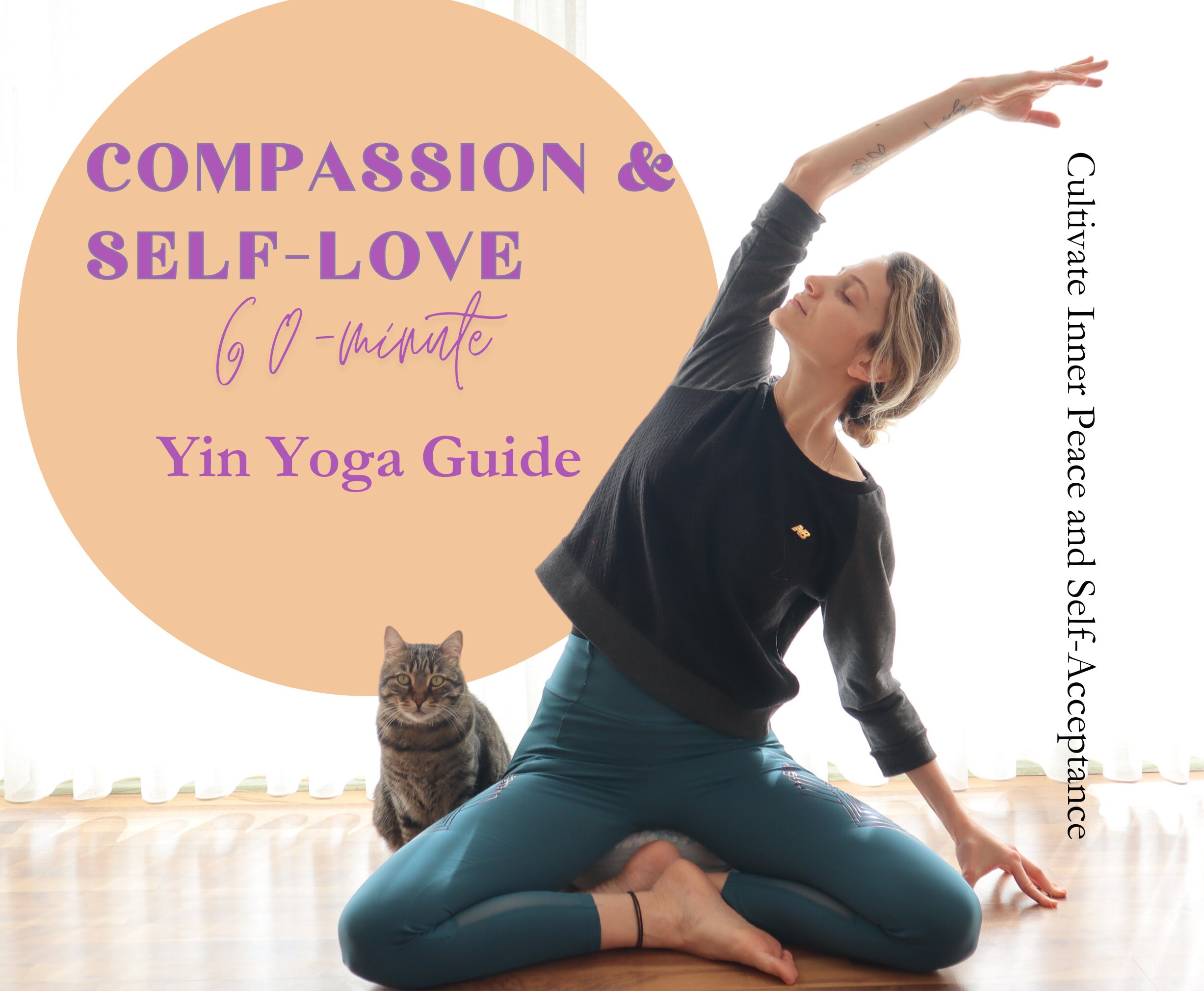 Self-love & Compassion Yin Yoga Practice| 3 Chapter 16-page Digital ...