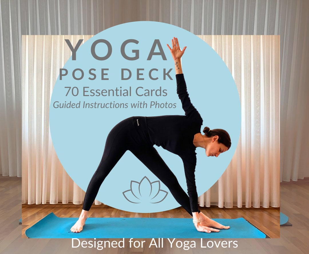 Yoga Pose Deck: 70 Essential Yoga Pose Cards With Photos and ...
