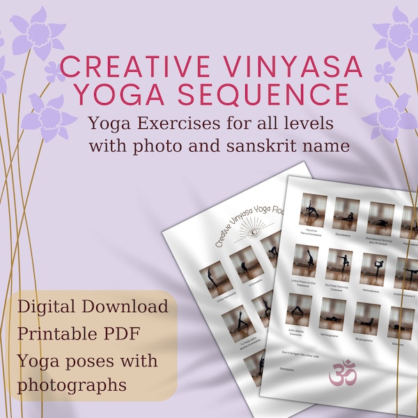 Yoga Class Plan - Etsy