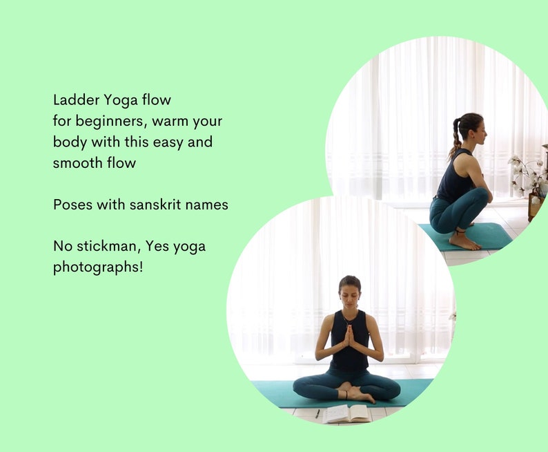 Ladder Yoga Flow for Beginner, Vinyasa Yoga Flow, Yoga Exercises ...