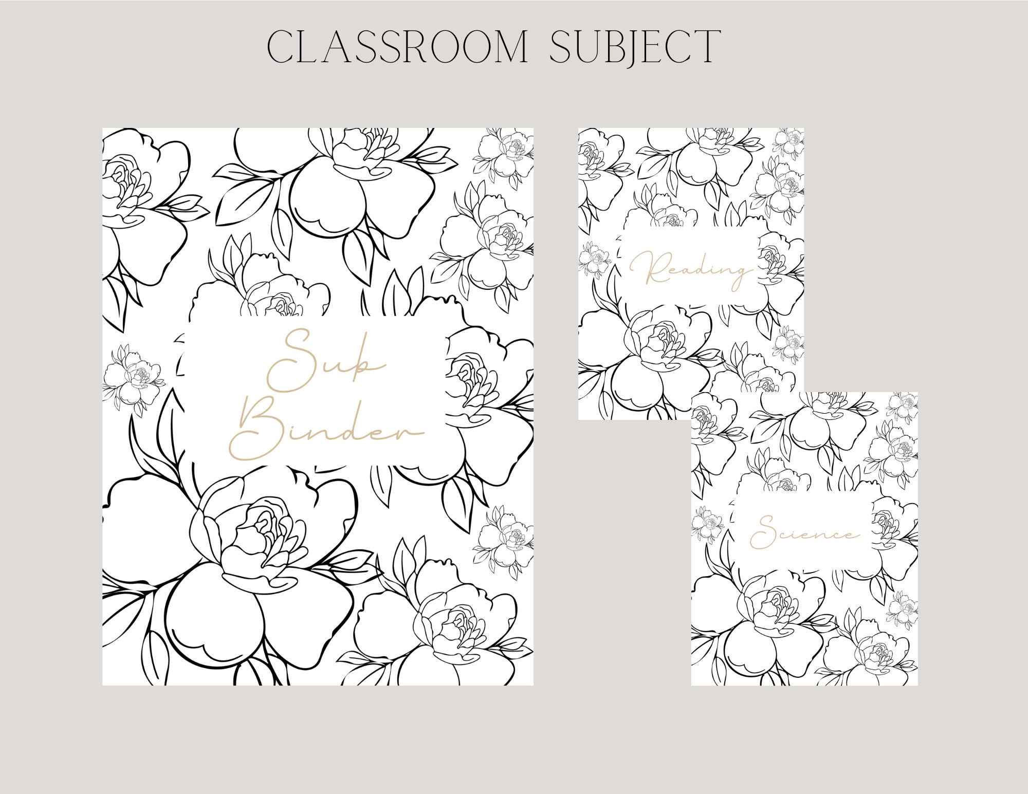 Flower Binder Inserts - Etsy