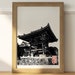 Japanese Handmade Linocut of a Ryokan in Miyajima Engraved and Printed ...