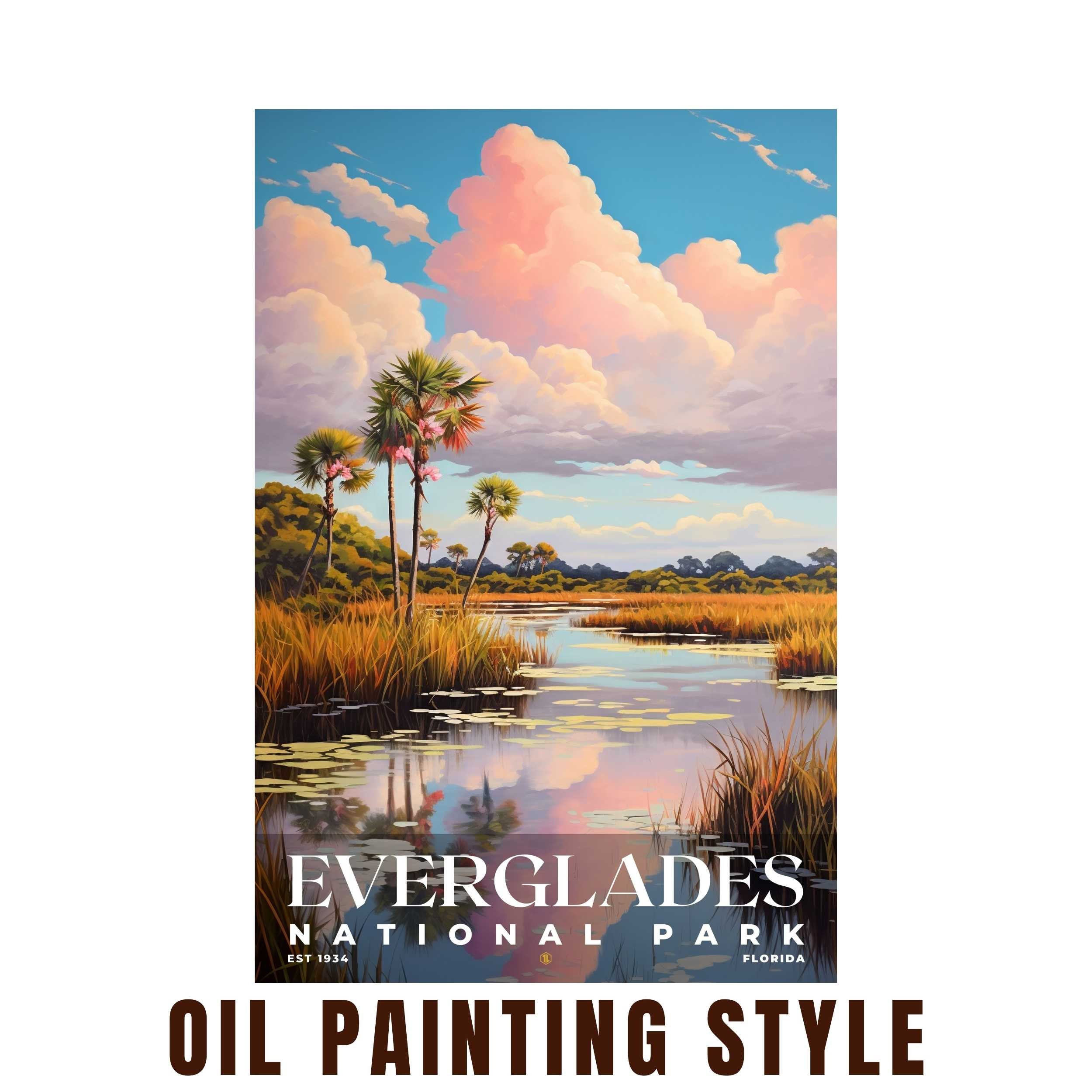 Everglades National Park, National Park Poster, Travel Wall Decor ...
