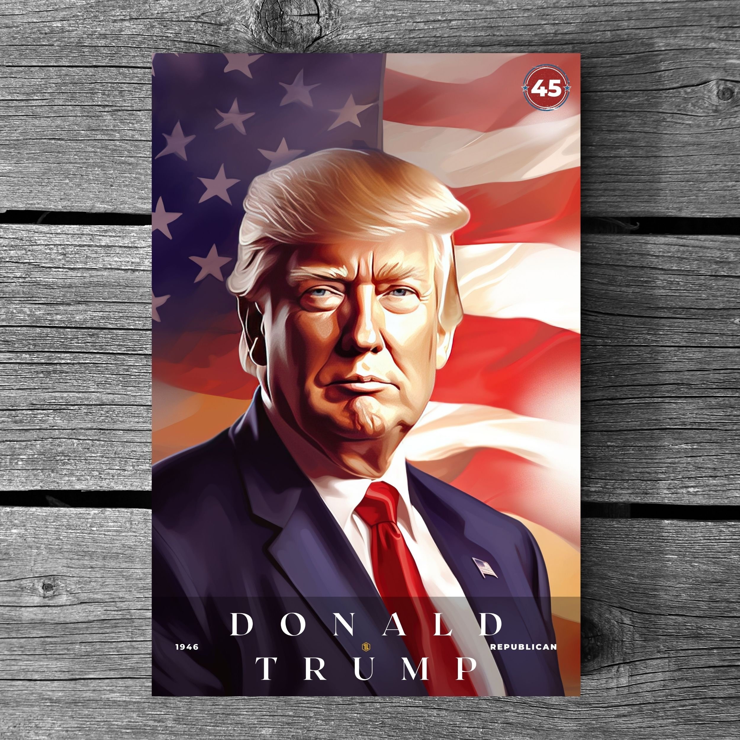 Donald Trump Poster, US Presidents Poster, American History, Presidents ...