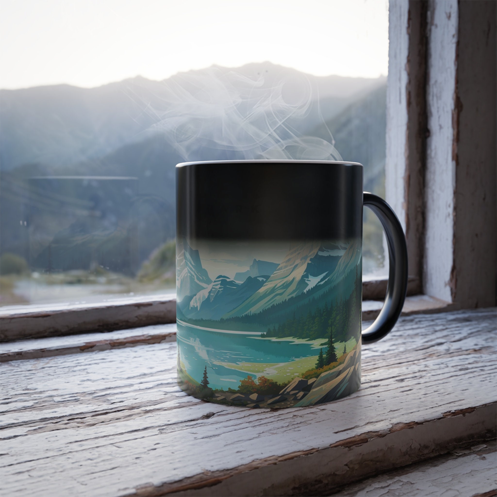 Glacier National Park Mug, National Park Gift, Coffee Mug, Travel Mug ...