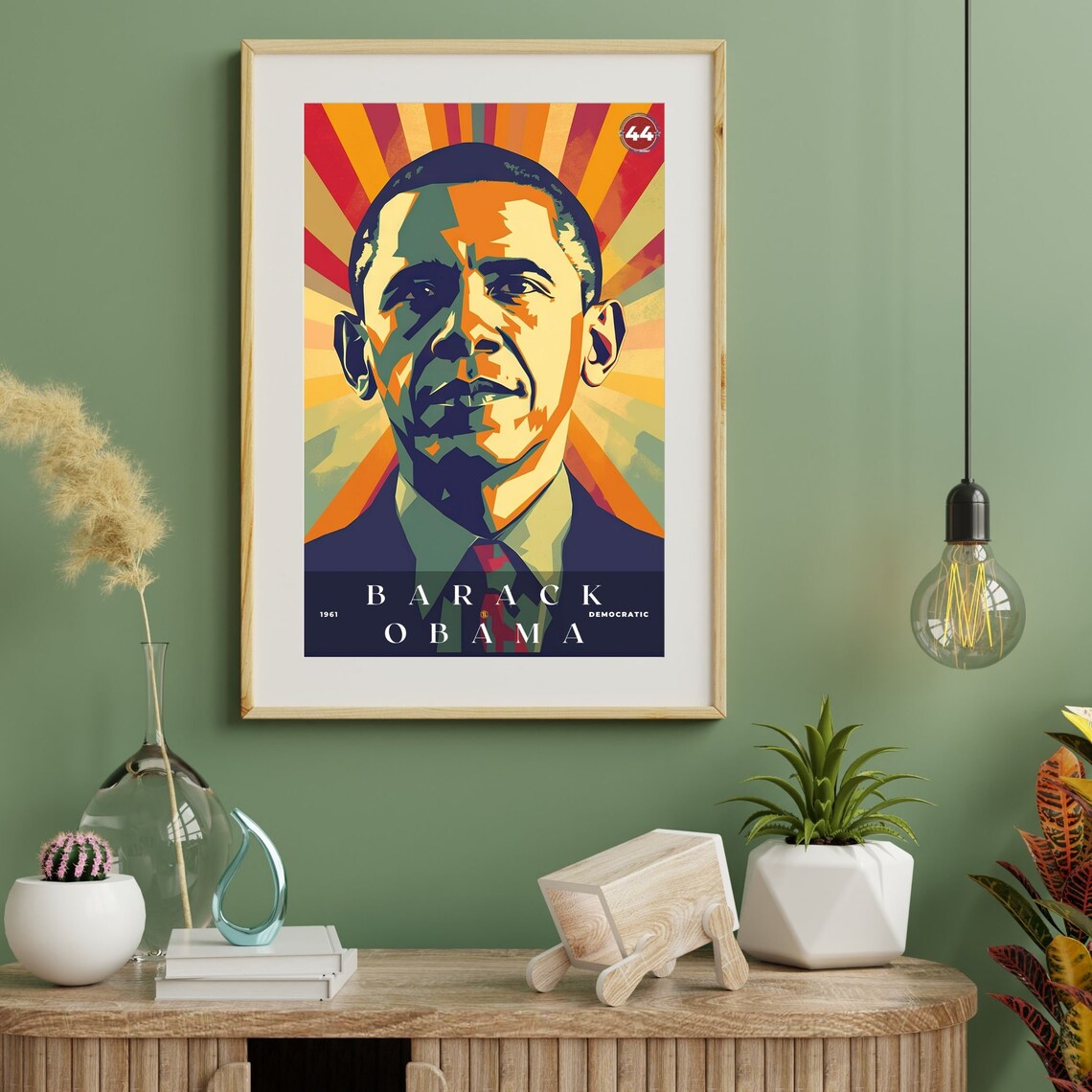 Barack Obama Poster, US Presidents Poster, American History, Presidents ...