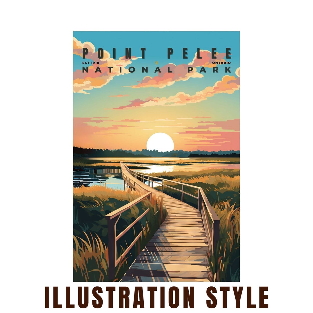 Point Pelee National Park National Park Poster Travel Wall - Etsy
