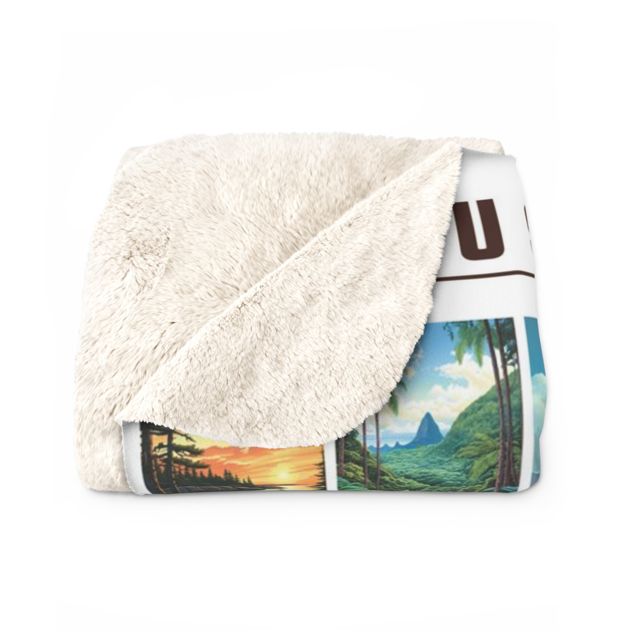 US National Parks Blanket, National Parks Sherpa Blanket, Nature Lover ...