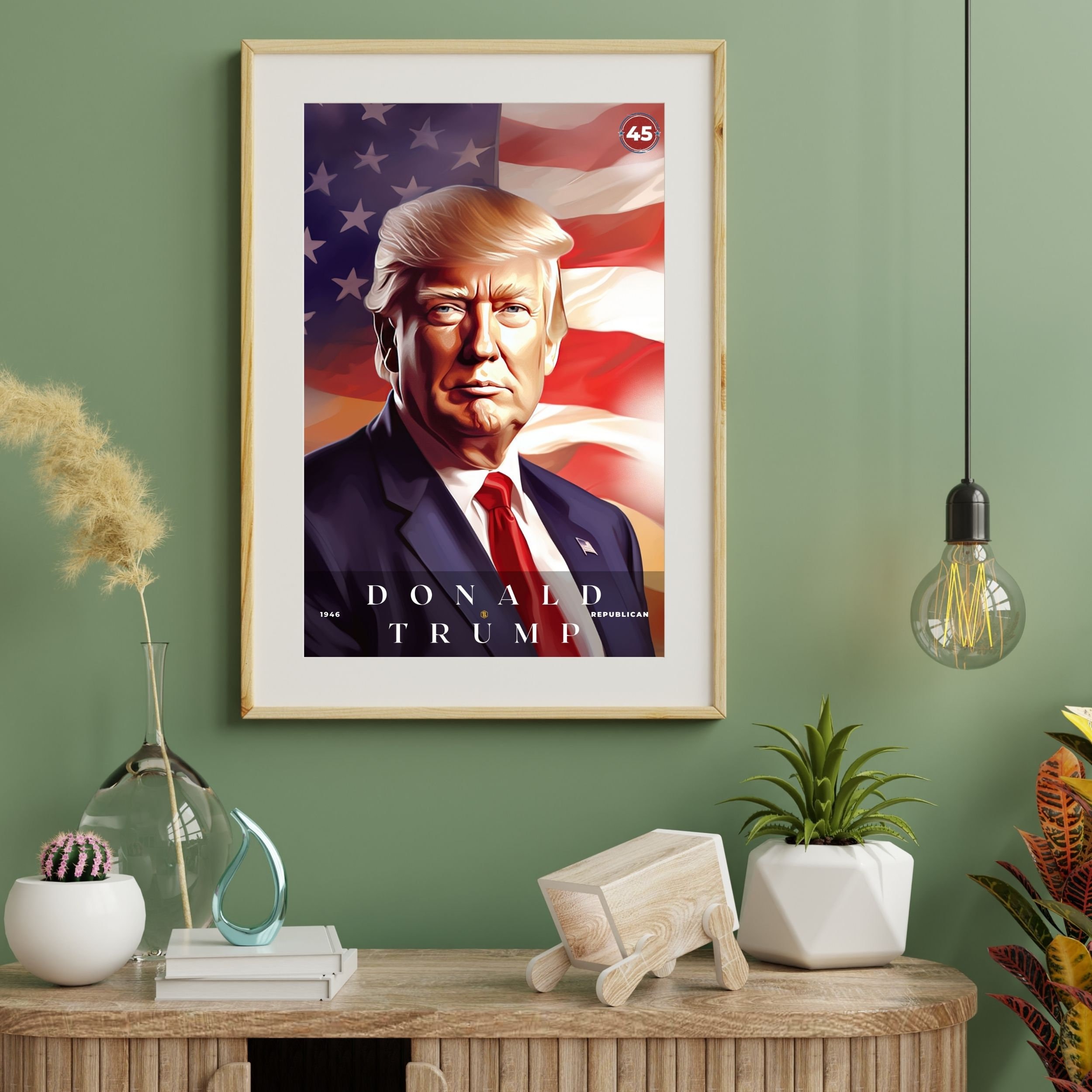 Donald Trump Poster, US Presidents Poster, American History, Presidents ...