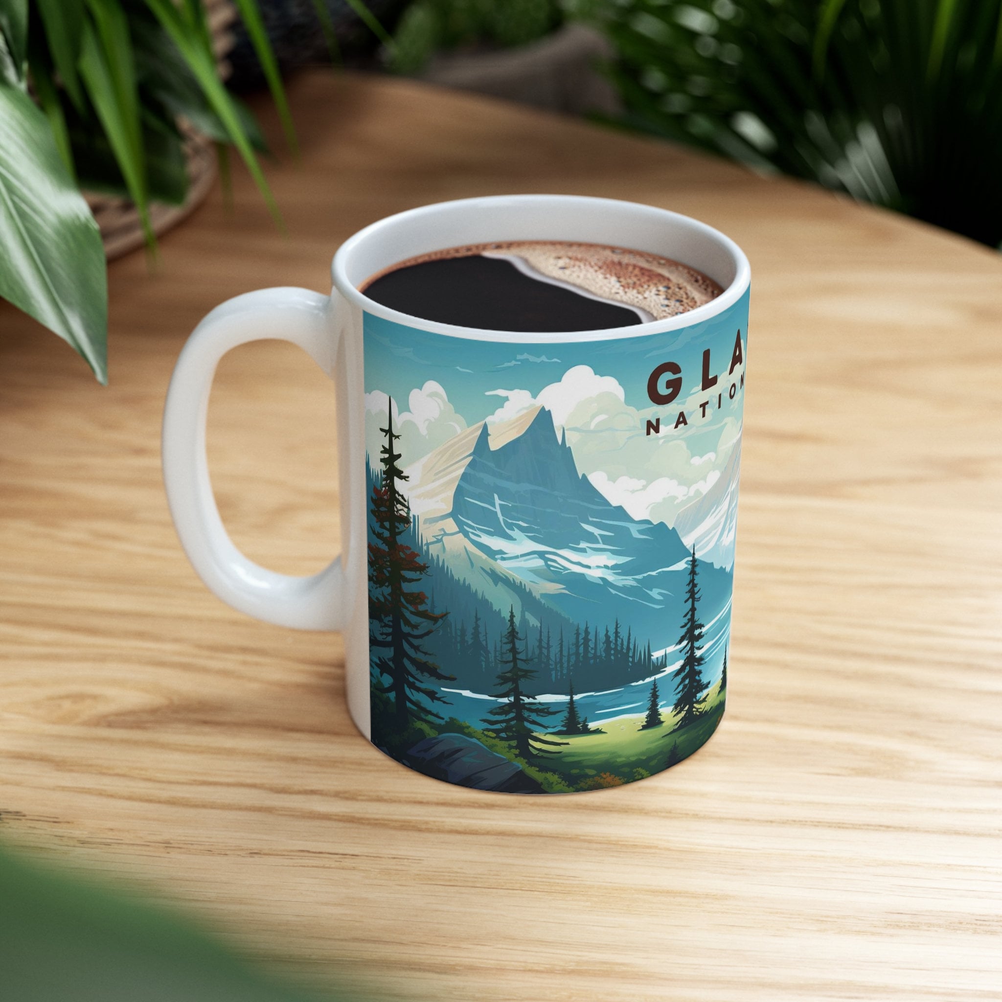 Glacier National Park Mug, National Park Gift, Coffee Mug, Travel Mug ...