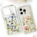 Flower and Heart Phone Case, Flower Phone Cases, Heart Phone Cases ...