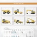 Excavator Print Digger Print Excavator Poster Digger Wall - Etsy