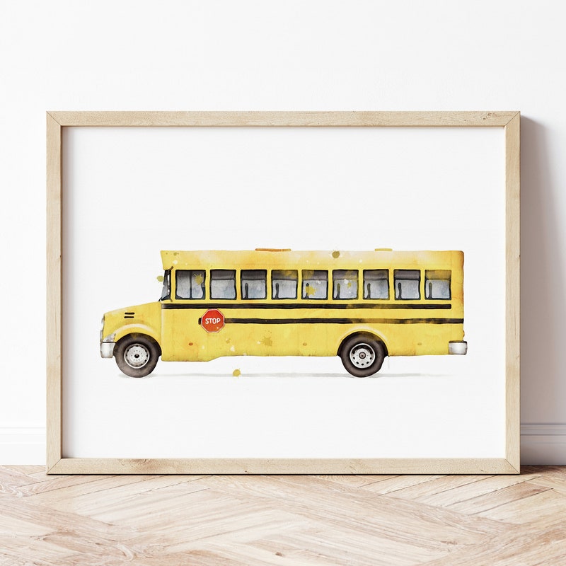 Bus Print - Etsy