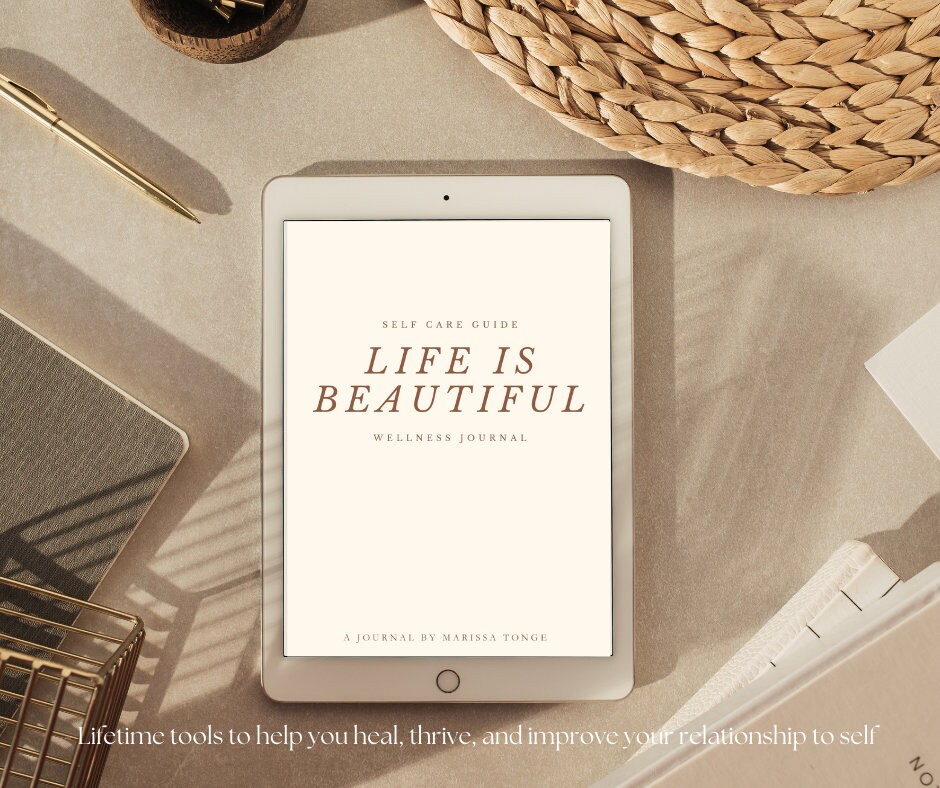 Self-care Guide | Digital Wellness Journal | Self Love Journal ...