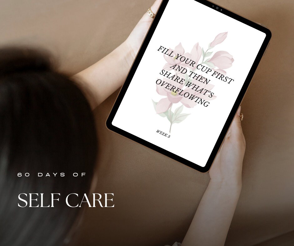 Self-care Guide | Digital Wellness Journal | Self Love Journal ...