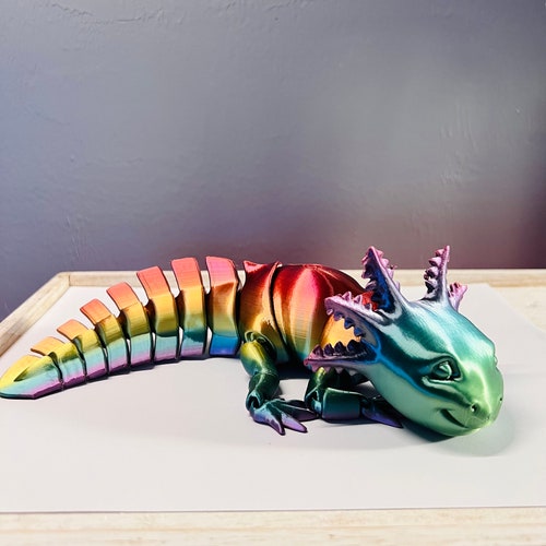 Cute Axolotl Toy Articulated 3D Printed Desk Toys Axolotl - Etsy