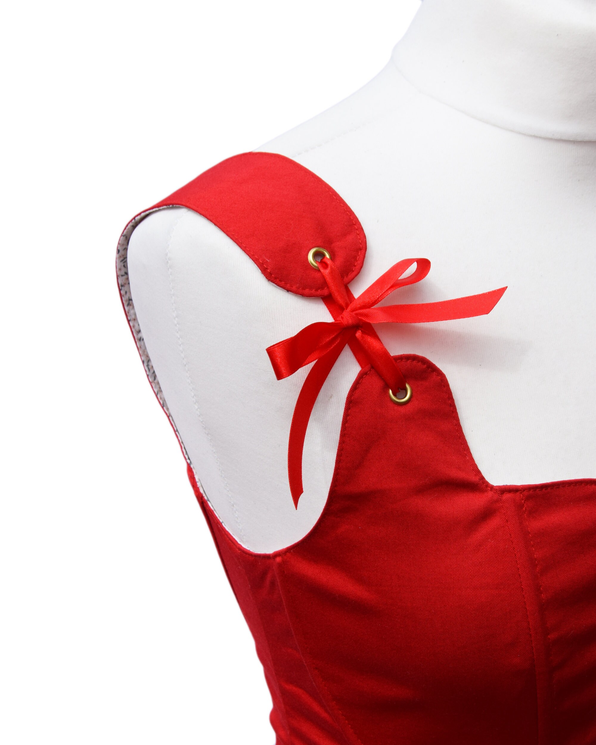 Back Lace Corset Top Handmade Red Renaissance Corset Top Medieval ...