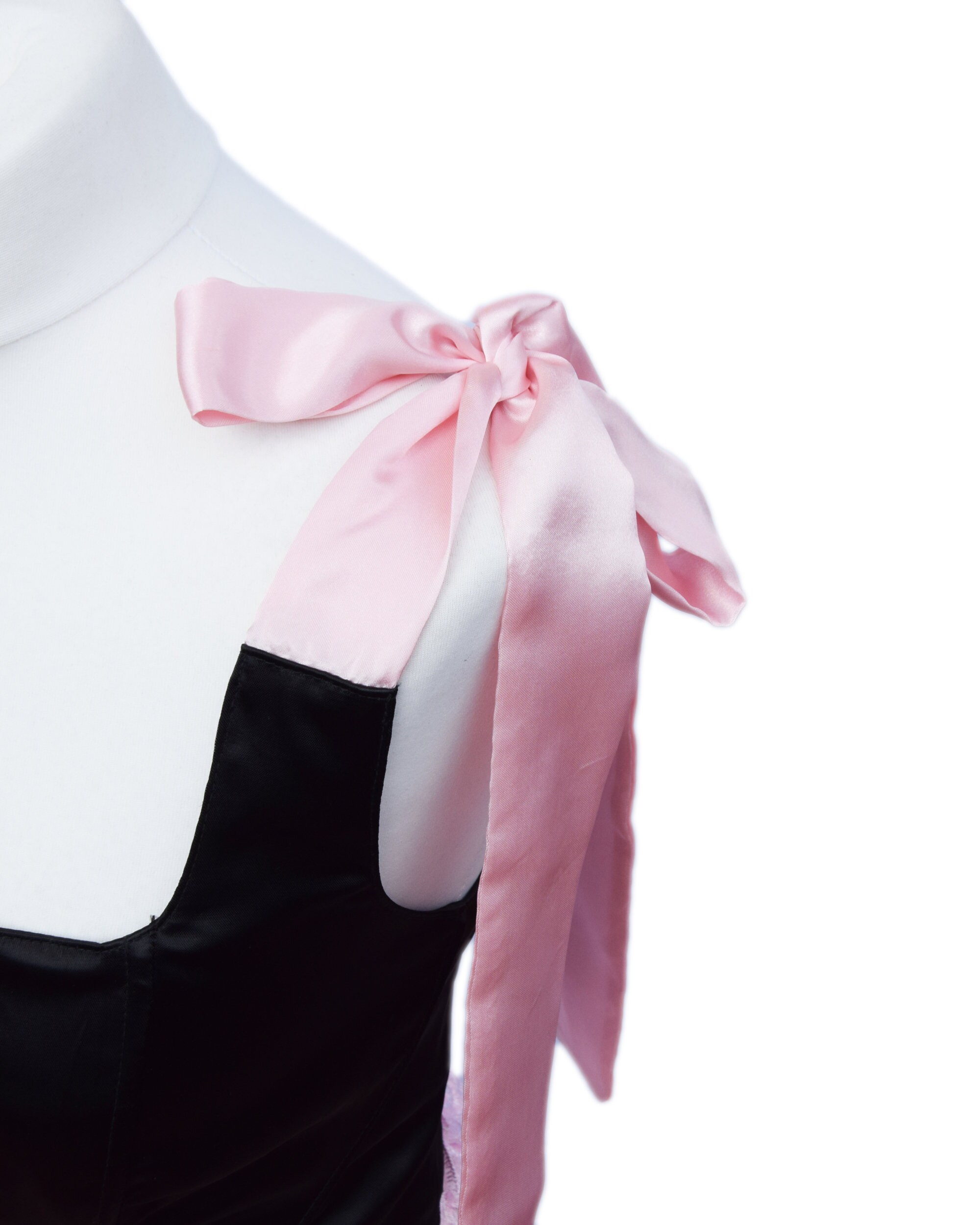 Renaissance Black Pink Corset Top | Fairy Princess Corset | Modern ...