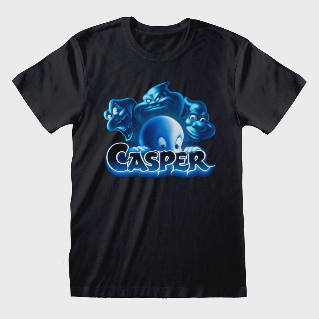 Official Casper Movie Logo T-shirt – 90s Ghost Film Graphic Tee ...