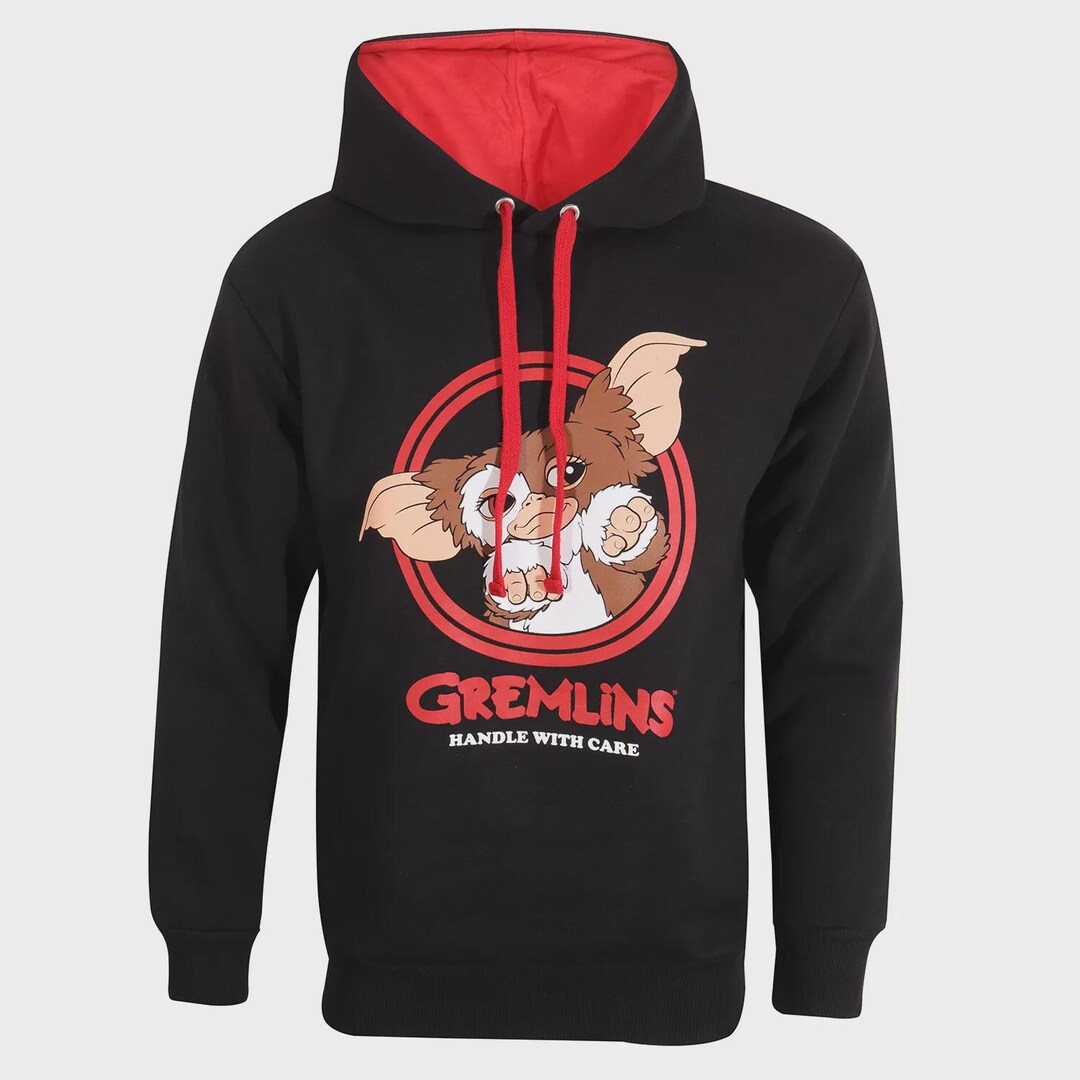 Official Gremlins Three Rules Contrast Pullover Hoodie Fan Gift Outfit ...