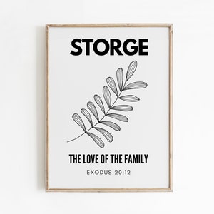 Biblical Types of Love, Storge, the Love of the Family, Christian ...