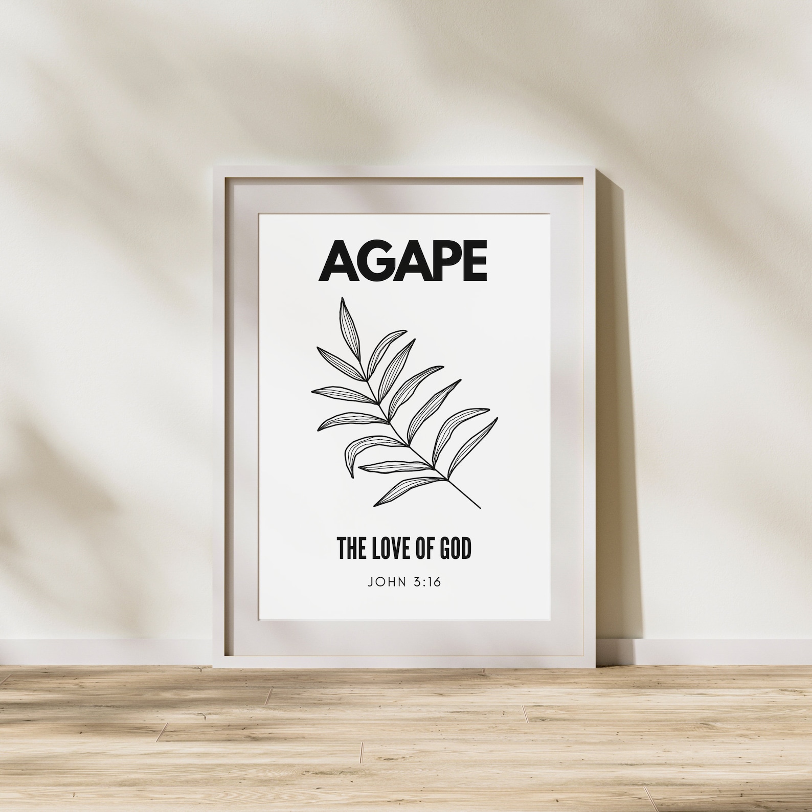 Biblical Types of Love, Agape, the Love of God, Christian Poster, Love ...