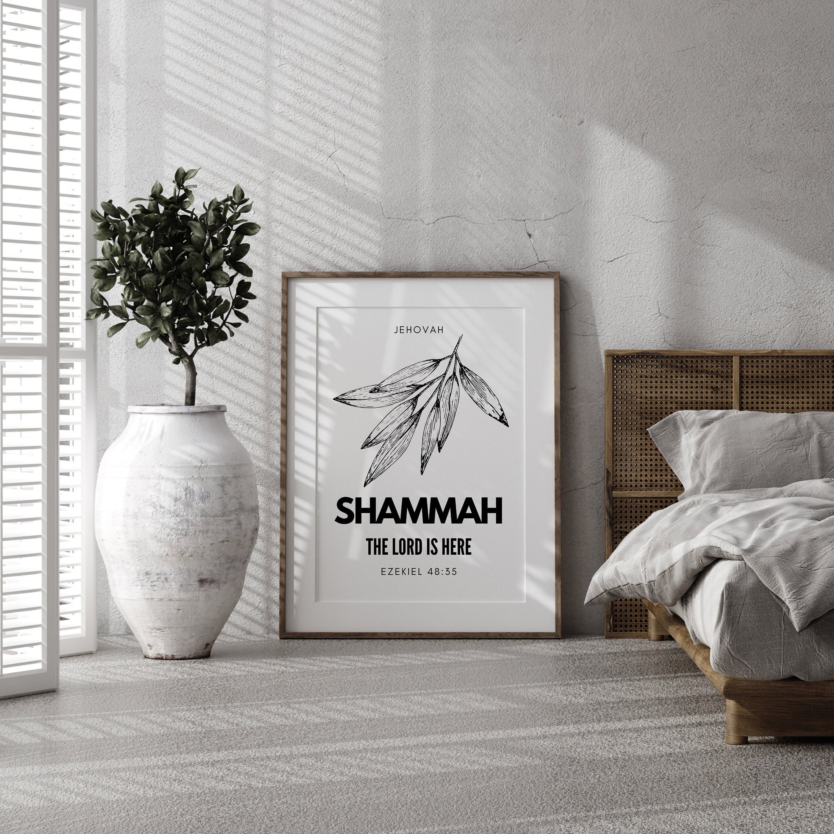 Printable Shammah Wall Art Instant Download Christian - Etsy