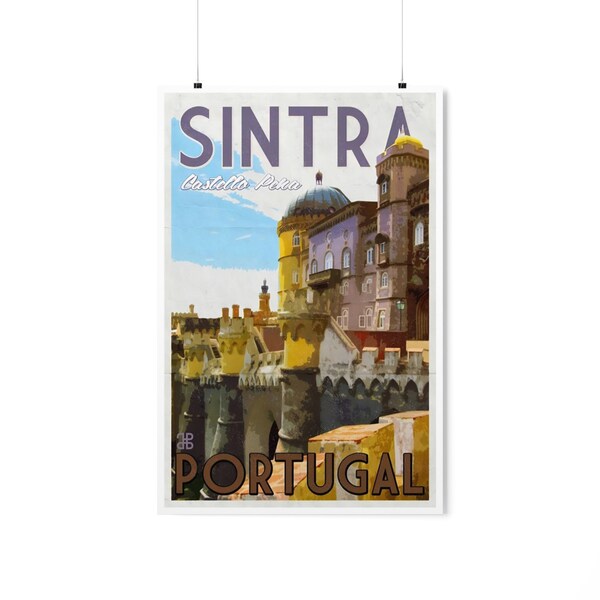 Sintra Portugal Poster - Etsy