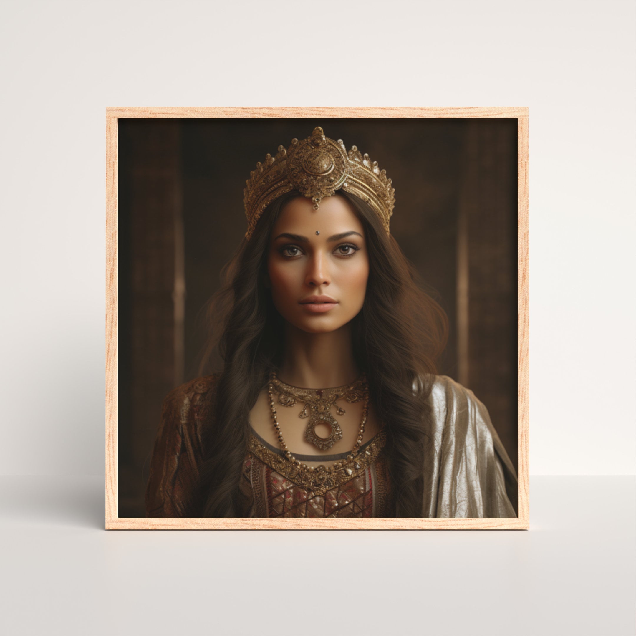 The Courageous Queen Esther , Jesus Art, Bible Art, Wall Art , Digital ...