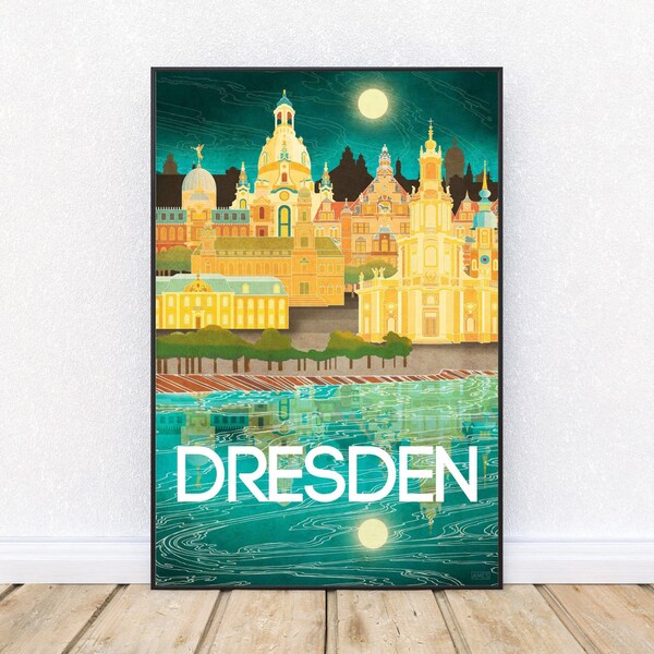 Dresden Poster - Etsy