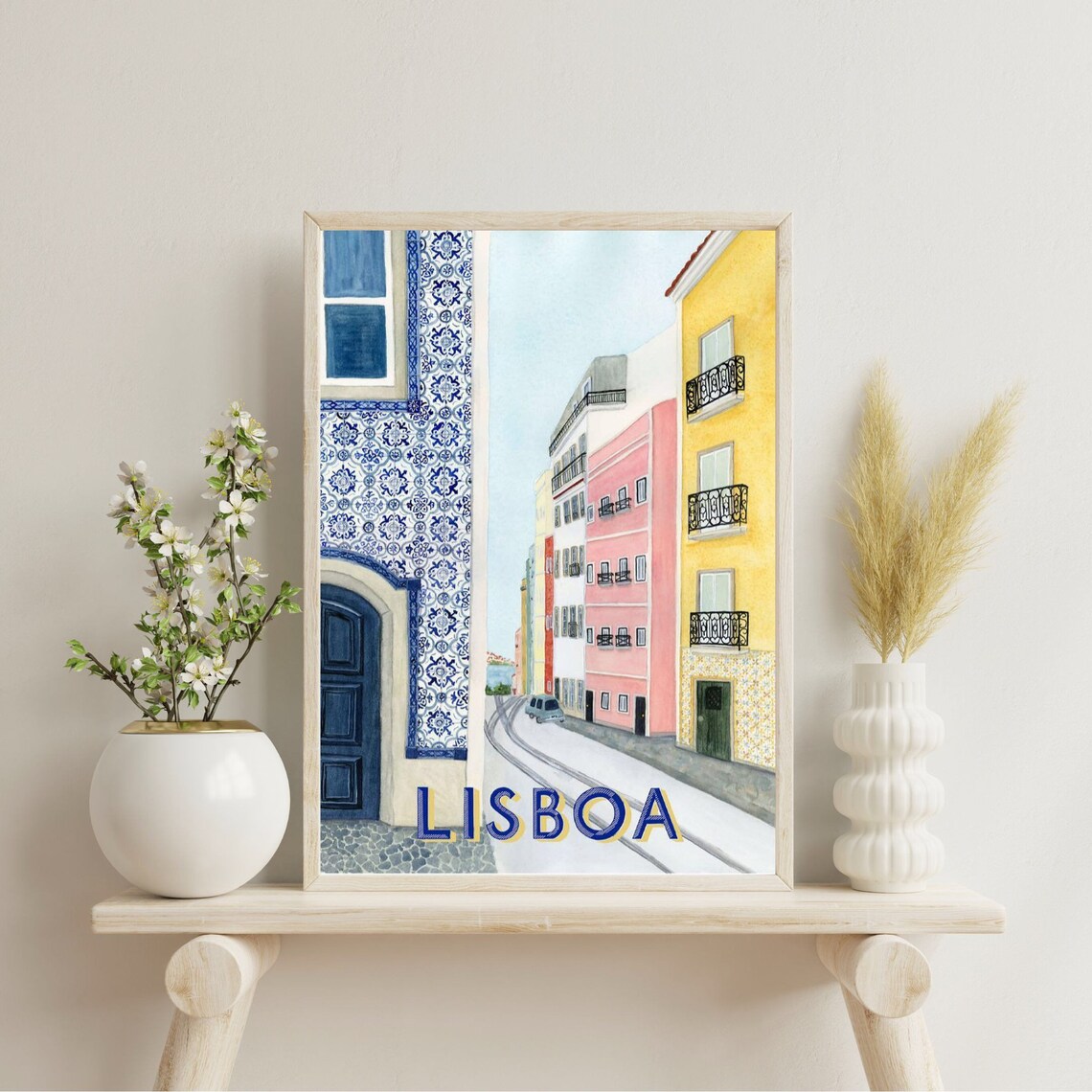 Lisbon Portugal Poster - Etsy