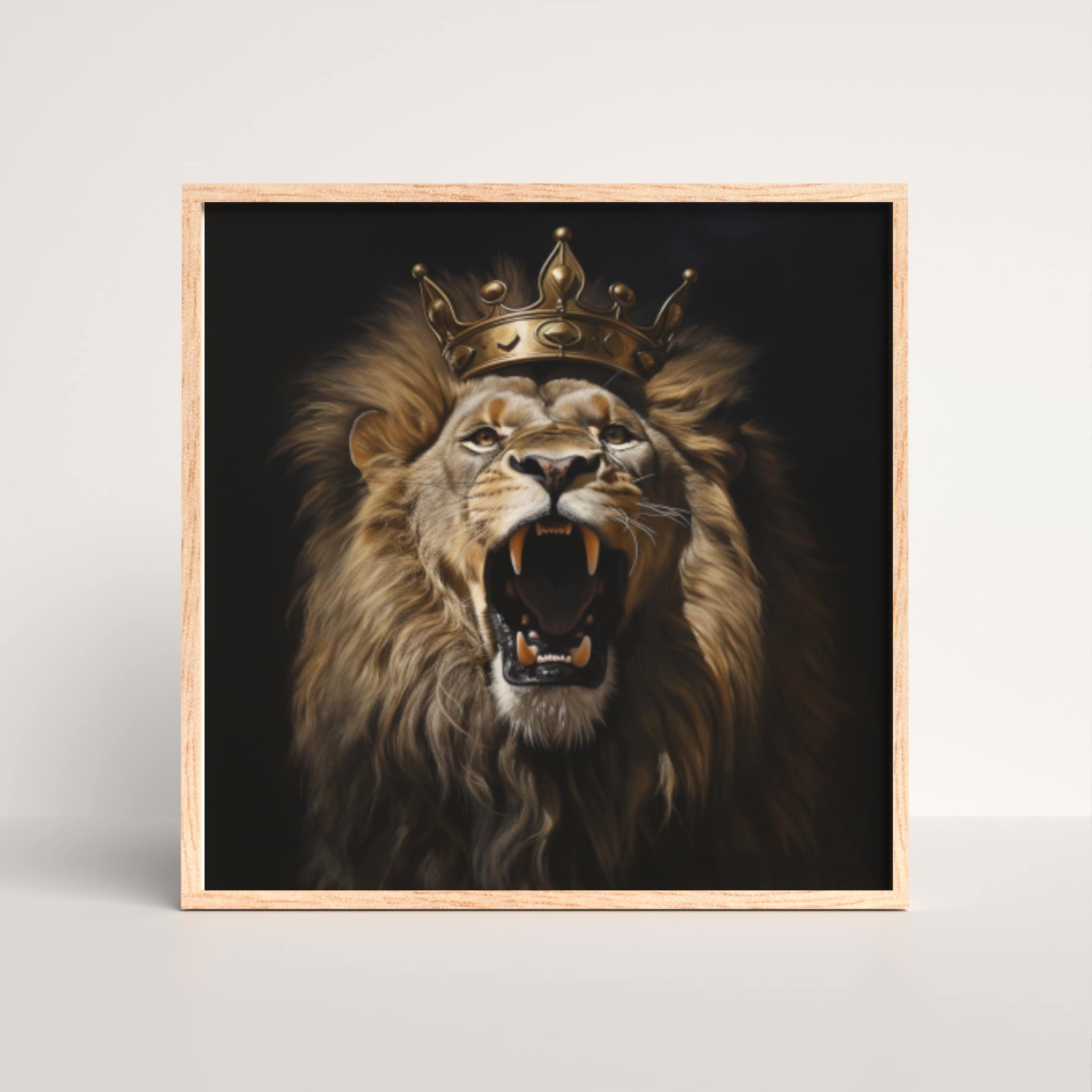 Lion of Judah DIGITAL DOWNLOAD Jesus Bible Art, Modern Bible Poster ...