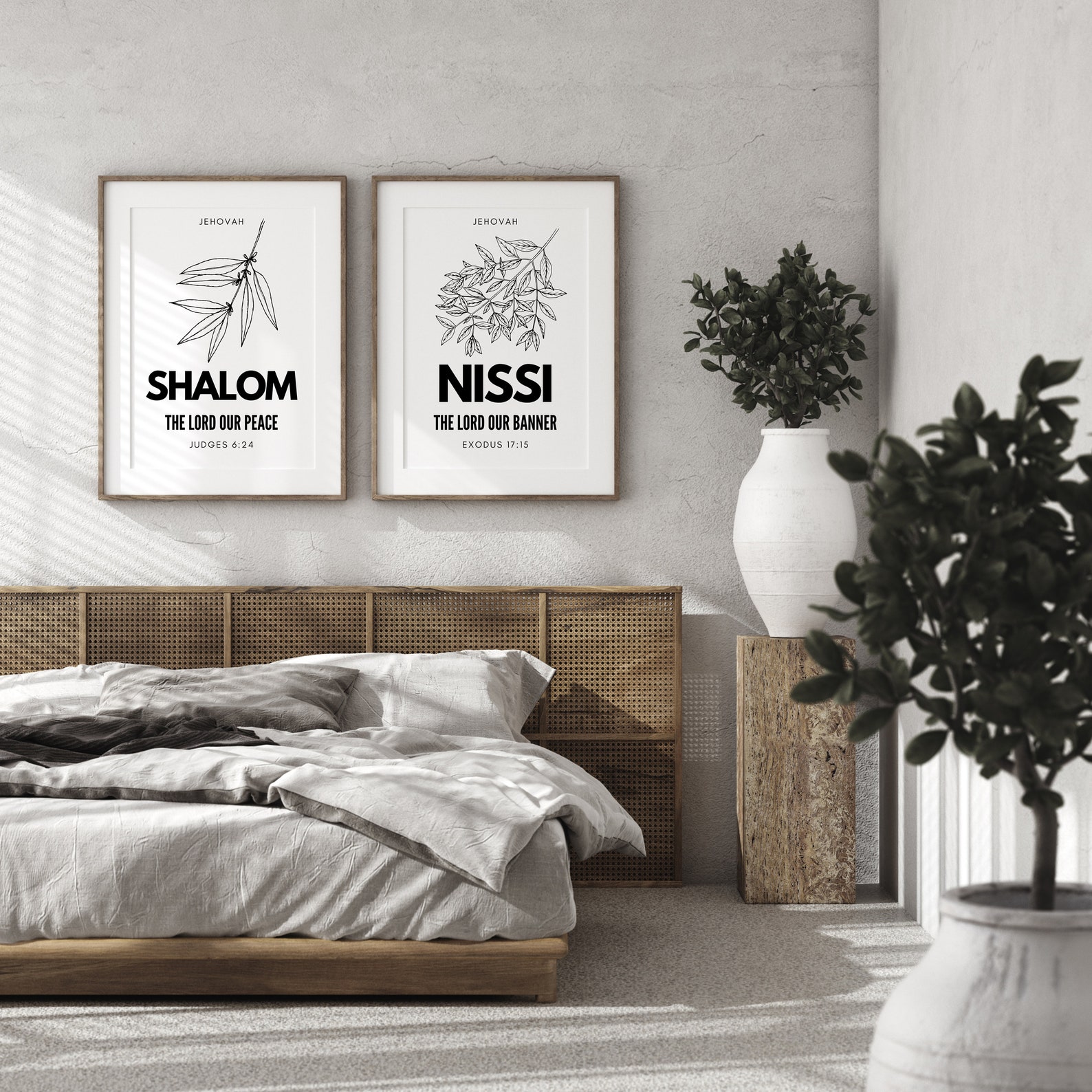 Printable Shalom Wall Art, Instant Download Christian Scripture, Bible ...