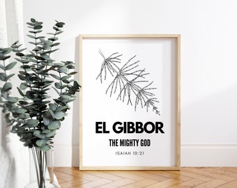 Printable Nissi Wall Art, Instant Download Christian Scripture, Bible ...