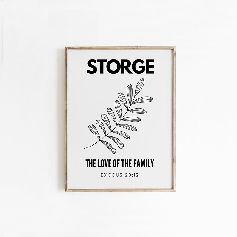 Biblical Types of Love, Storge, the Love of the Family, Christian ...