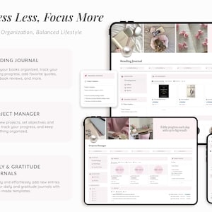 2025 Ultimate Glow up Notion Template | All-in-one Planner | That Girl ...