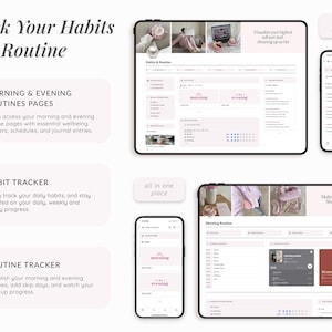 2025 Ultimate Glow up Notion Template | All-in-one Planner | That Girl ...