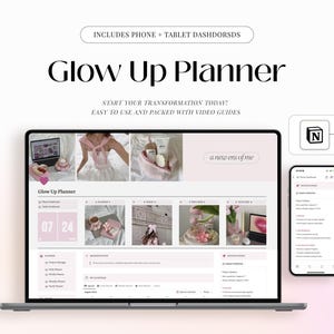 2025 Ultimate Glow up Notion Template | All-in-one Planner | That Girl ...