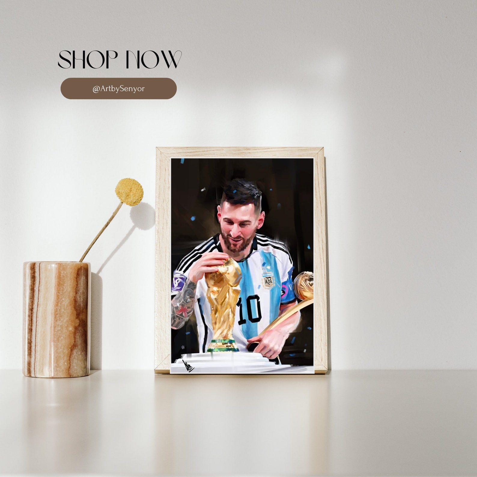 Lionel Messi Poster | Messi Wall Art | Messi Wall Decor| Argentina ...