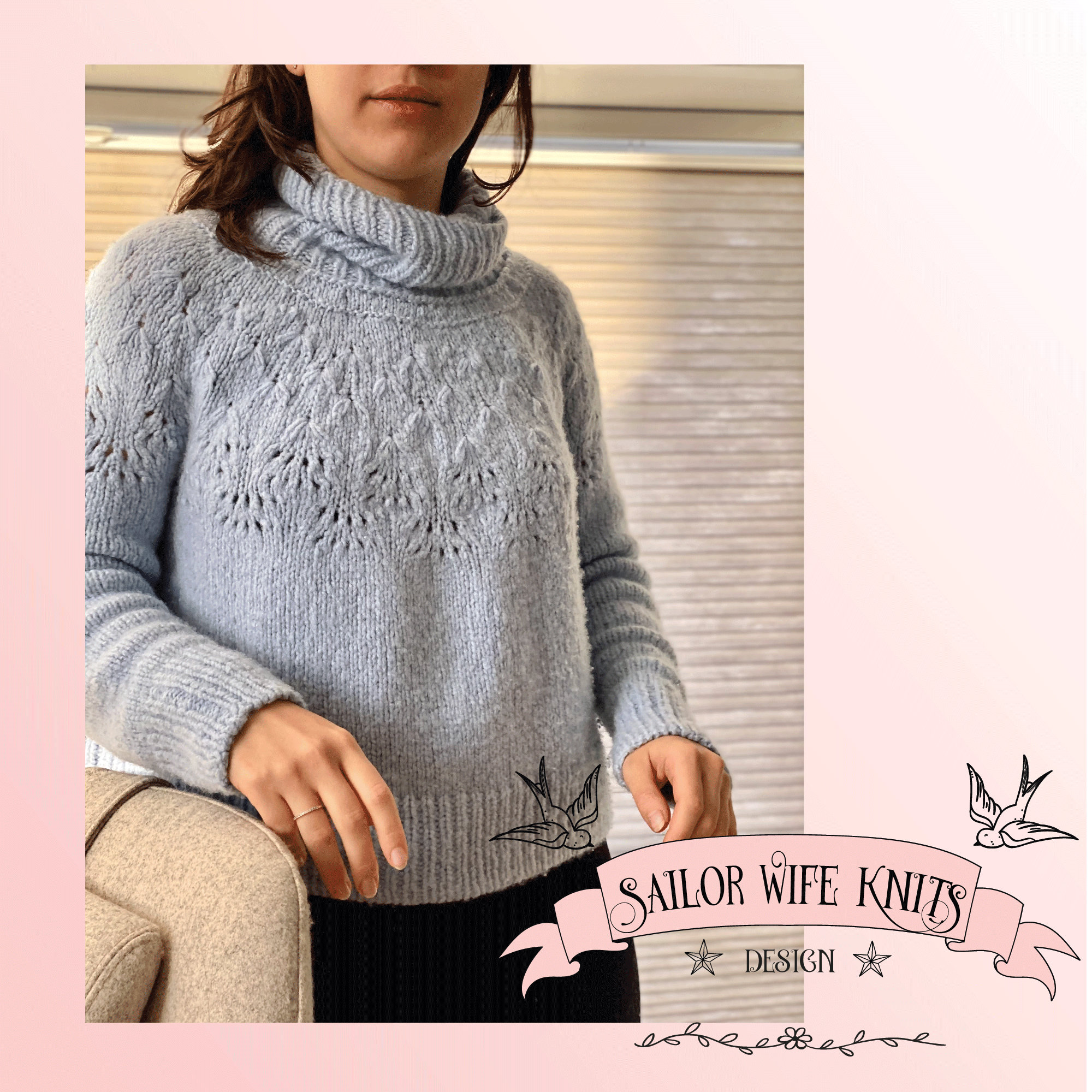 Knitting Pattern Round Yoke-pdf Pattern Seamless Yoke Pullover-knitting ...