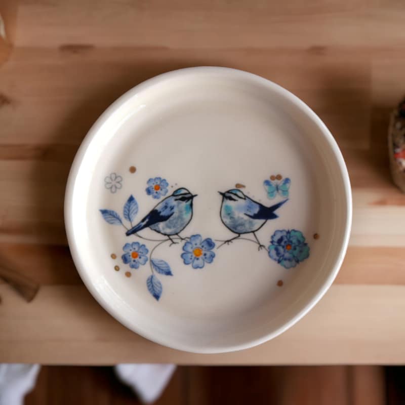 Bluebird Plate - Etsy