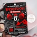 Editable Boxing Birthday Invitation, Fight Invitation, MMA Invitation ...