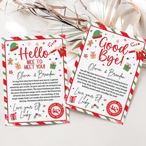 Elf Arrival Letter, First Time Elf Arrival Letter, Elf Letter, Elf ...