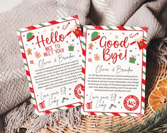 EDITABLE Elf Arrival Letter, First Time Elf Arrival Letter, Elf Letter ...