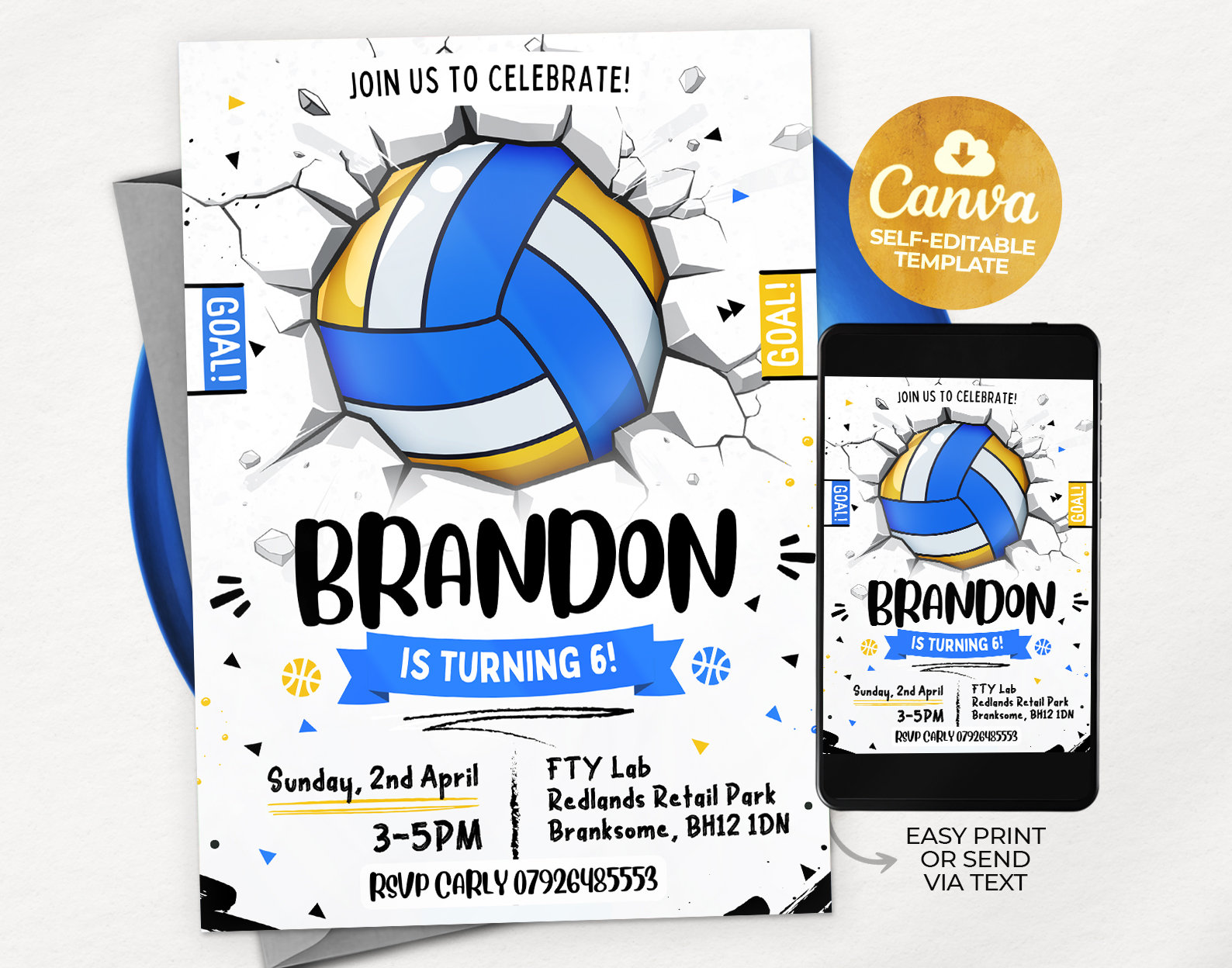Ejemplo De Invitación Para Banquete De Voleibol Volleyball Invite