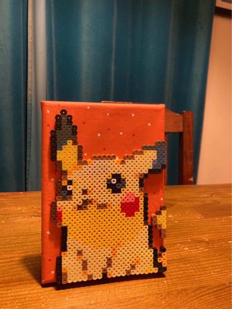 Pokémon Perler Canvas CUSTOM TO ORDER - Etsy