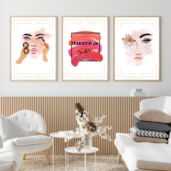 Makeup Print - Etsy