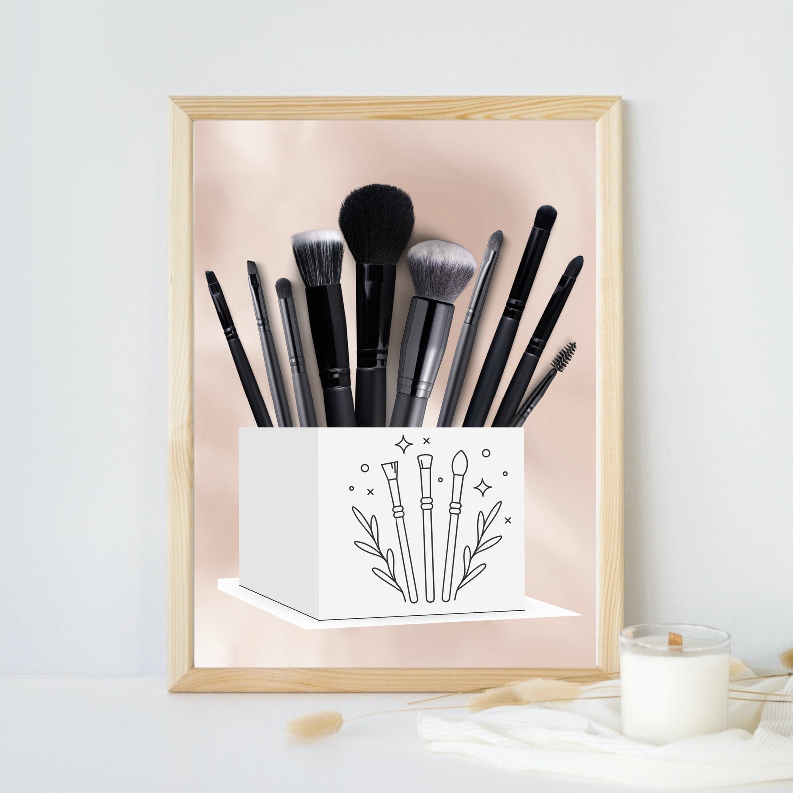 Makeup Wall Art, Woman Print-makeup Wall Art, Fashion Prints, Makeup ...