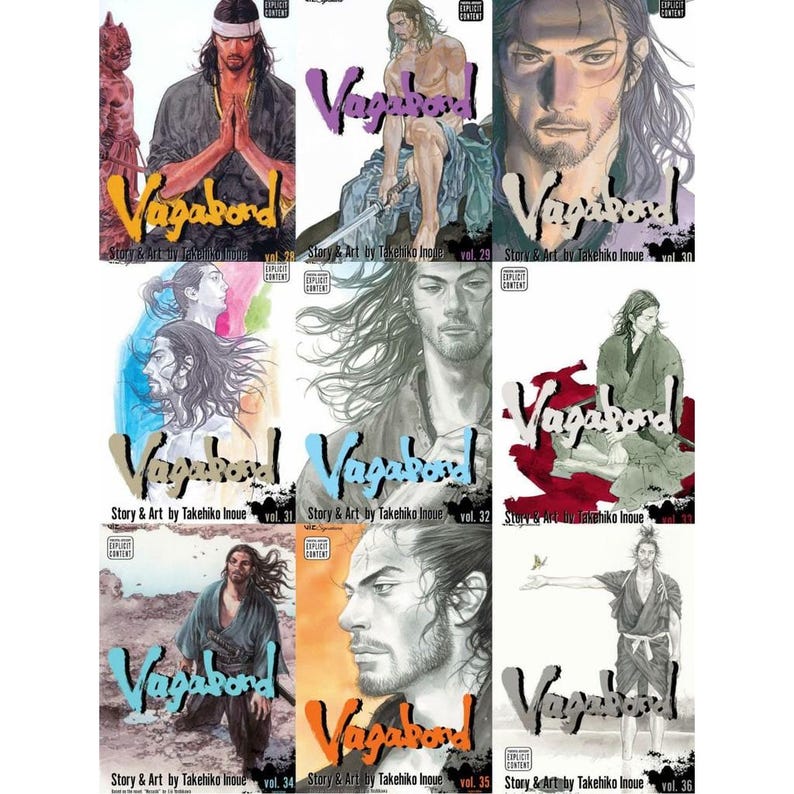 Vagabond Volume 1-38 | Full Digital Series | Action Fantasy PDF ...
