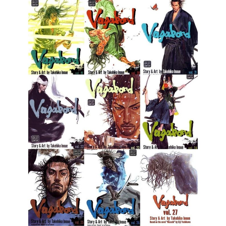 Vagabond Volume 1-38 | Full Digital Series | Action Fantasy PDF ...